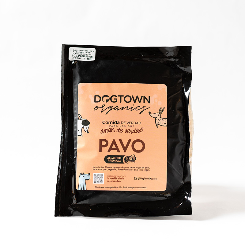 Alimento Premium Pavo – DogTown Organics